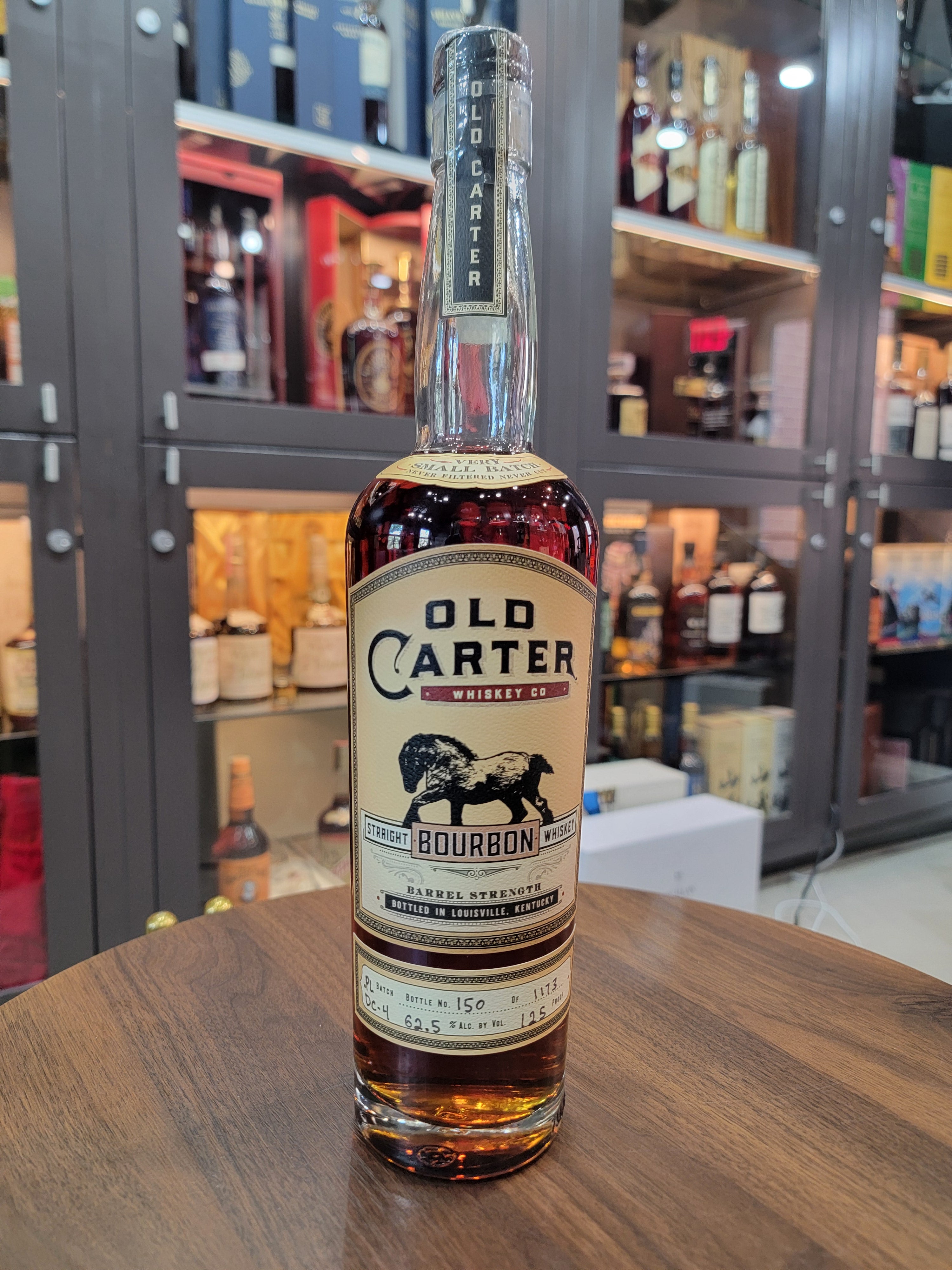 Old Carter Small Batch Bourbon PLDC #4 (125 Proof) – The Bourbon Concierge