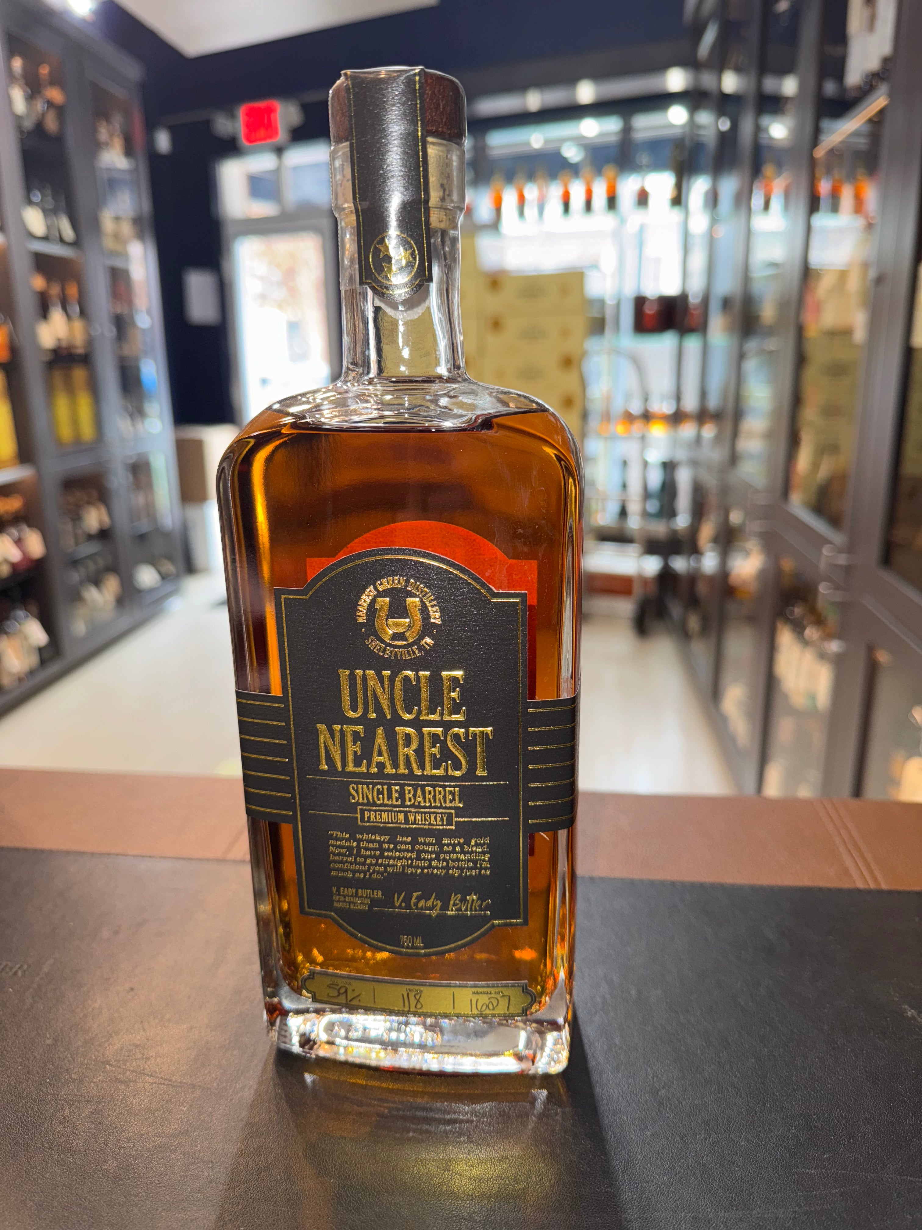 Uncle Nearest Single Barrel - 118pf – The Bourbon Concierge