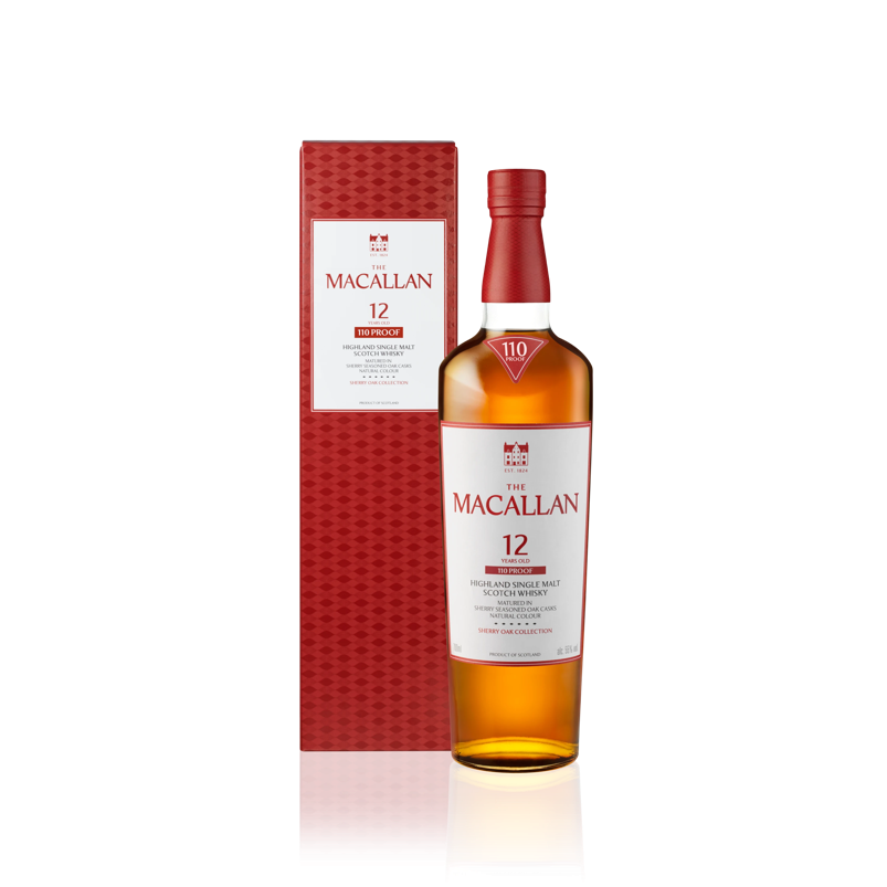 The Macallan 12 Year Old 110 Proof – The Bourbon Concierge
