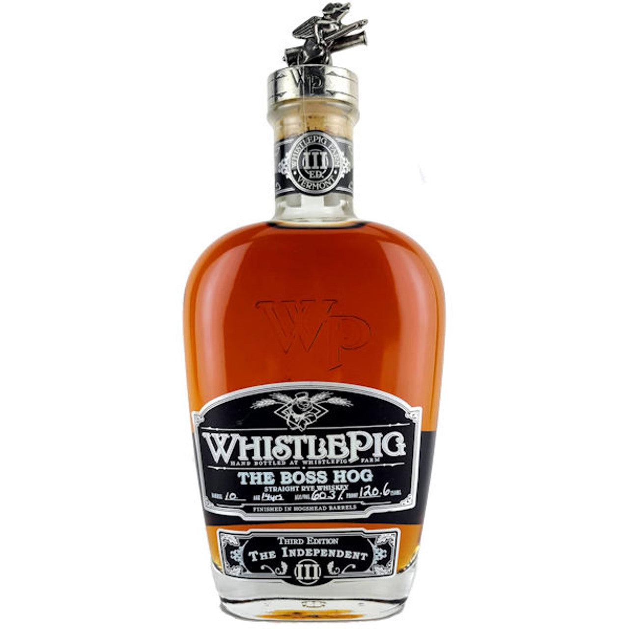 WhistlePig Boss Hog III - The Independent – The Bourbon Concierge
